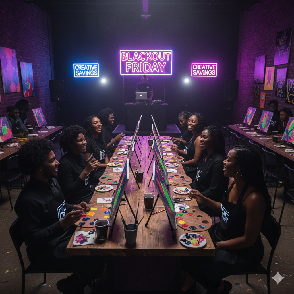 Blackout Friday – Sip’ N Silhouette